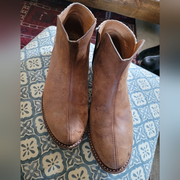 The Root Collective | Shoes | Root Collective Brown Leather Este Boots ...